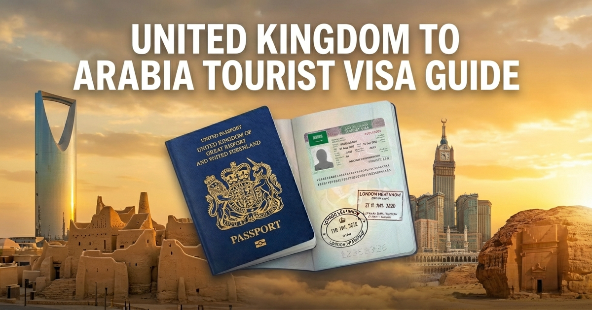 Saudi Arabia Visa for United Kingdom Citizens 2026 - Requirements, Fees ...